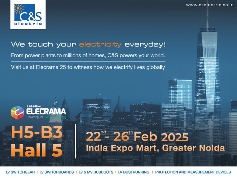 C&S Electric: Powering a Sustainable Future at Elecrama 2025 - C&S ...